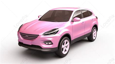 흰색 배경의 중형 분홍색 Suv의 놀라운 3d 렌더링 가족 모험에 딱 맞습니다 빠른 속도 배경 홍색 배경 놀라 배경 이미지 Hd 빠른 속도 홍색 놀라 배경