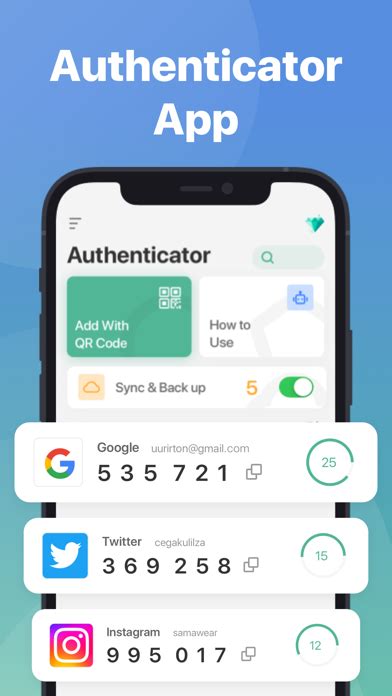 Authenticator App 2fa Secure For Ios Iphoneipod Touch Free