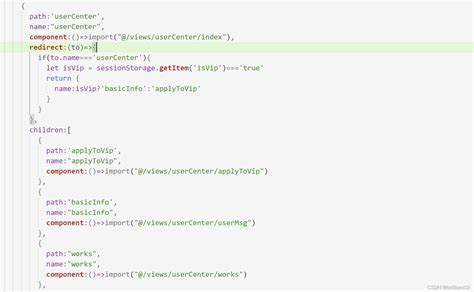 Vue路由重定向根据条件跳转到不同的子路由vue Redirect 定向到子路由 Csdn博客