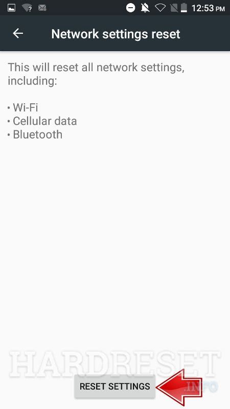 Reset Network Settings Zte Zmax Grand Lte How To Hardreset Info