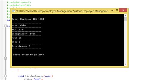 Employee Management System Sourcecodester