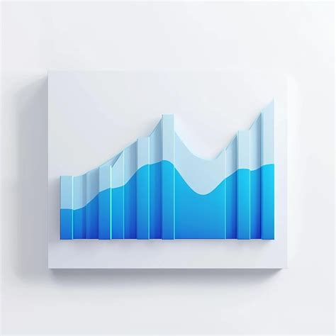 Polygonal Statistics Chart Premium Ai Generated Image