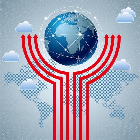 Premium Vector Cloud Computing And Networking Design Concept Data