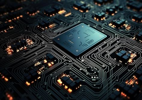Premium Ai Image Advanced Technology Concept Visualization Circuit Board Cpu Processor