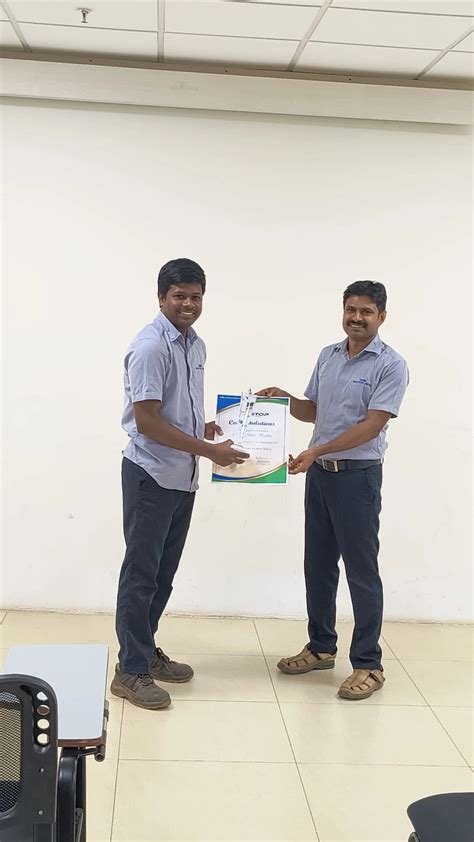 Tharun Kumar On Linkedin Delighted To Be The Star Performer And Great Job Cafe Winner For The