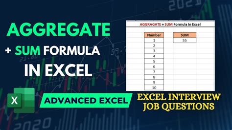 Aggregate Sum Formula In Excel Excel Exceltips Exceltutorial Msexcel Microsoftexcel Youtube