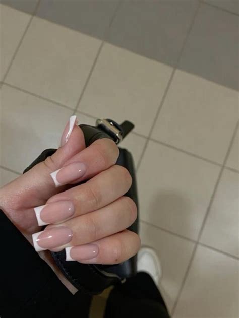 френч ногти маник френч