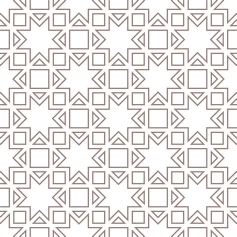 Premium Vector Seamless Pattern With A Geometric Pattern