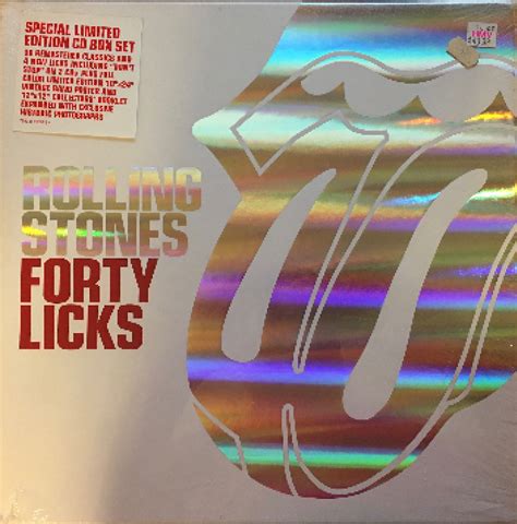 Forty Licks 2 Cd 2002 Box Compilation Limited Edition Remastered