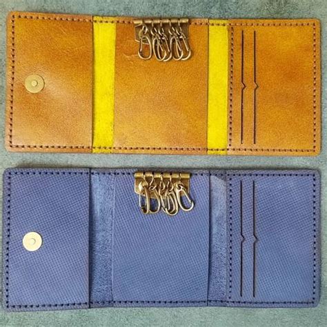 خرید و قیمت کیف کلید چرم طبیعی دستدوز از غرفه چرم و چوب نارک