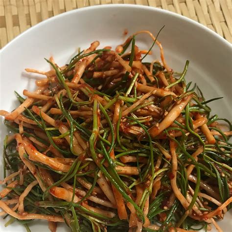 삼채나물무침