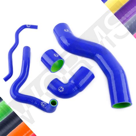 Silicone Coolant Radiator Hose Pipe Kit For 2003 2006 Vw Golf Jetta