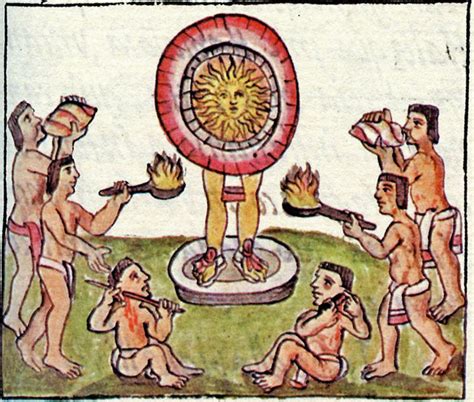 Aztec Tlemaitl Or Incense Ladle