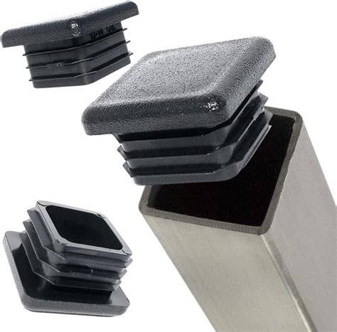 1″ Square Tube Cap 20 Pack Mp Source