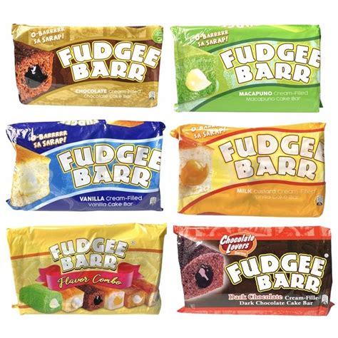 Fudgee Barr Choco Vanila Fudgee Barr Asstorted Flavor 40gx10s