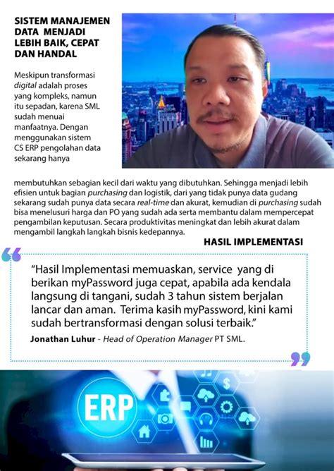 Transformasi Dengan Sistem Informasi CS ERP