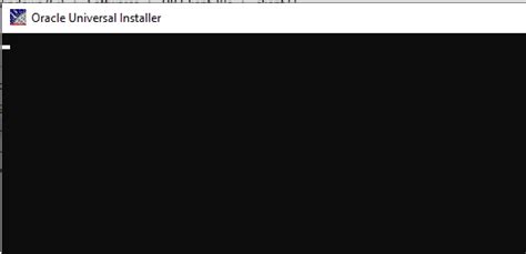 Unable To Launch Oui When Installing 193 Client32 — Oracle Mosc