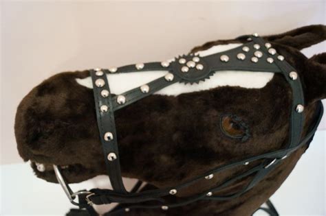 Черная выездная узда для лошади - купить в интернет-магазине «Полнолуние»