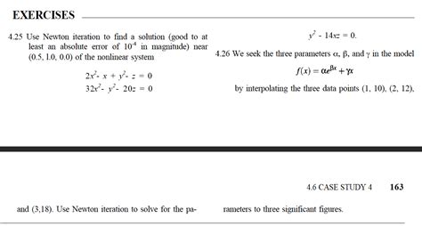 425 Use Newton Iteration To Find A Solution Good To