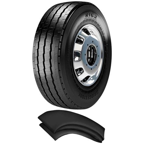 Kit Pneu 275 80r22 5 149 146l R163s Bridgestone Camara Martinense