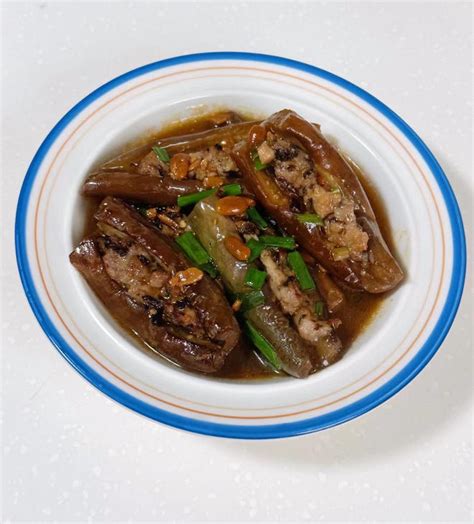 【茄子🍆酿肉的做法步骤图，茄子🍆酿肉怎么做好吃】姜姜6797下厨房