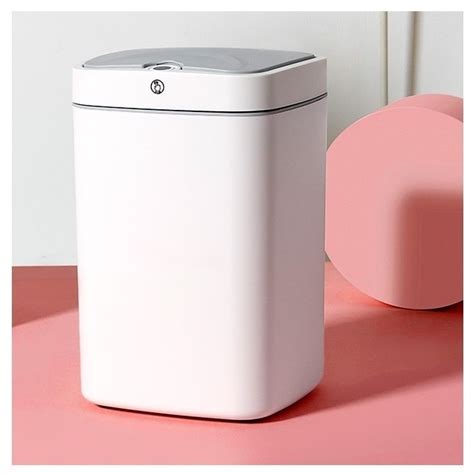 Automatic Garbage Bin White Smart Trash Bin Auto White Smart Trash Bin And Smart Bin Auto Price