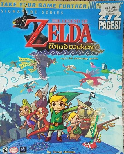 Zelda Wind Waker Bradygames Item Box And Manual Strategy Guide
