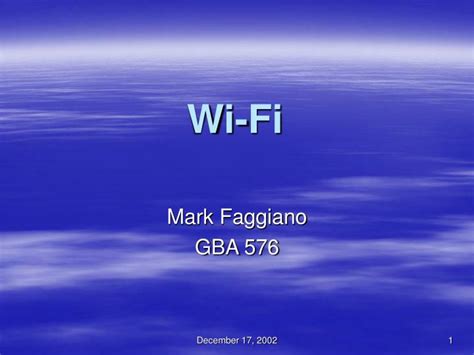 PPT Wi Fi PowerPoint Presentation Free Download ID