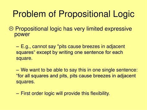 First Order Logic Chapter Ppt Download