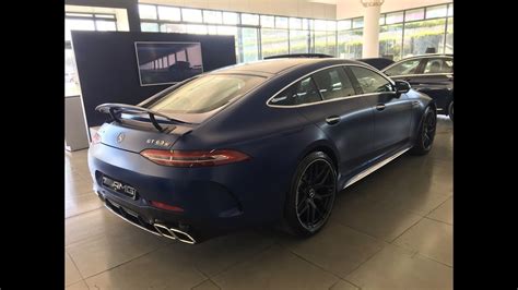 Mercedes Benz Amg Gt63s Brilliant Blue Magno Youtube