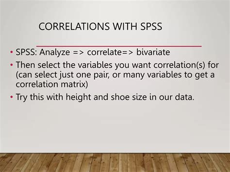 Correlation And Regression In SPSS Ppt Free Download