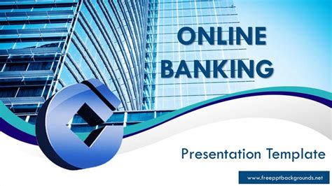 Online Banking Powerpoint Templates D Graphics Technologies Free PPT Backgrounds And