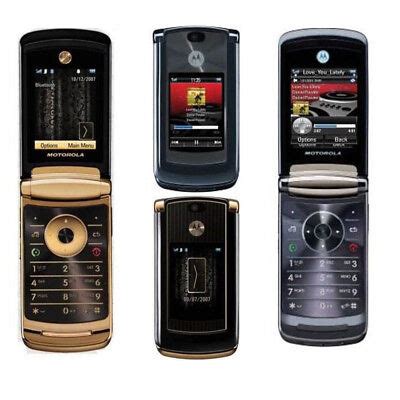 Unlocked Original Motorola Razr 2 V8 512MB 2GB 2 0MP Flip Java Cell