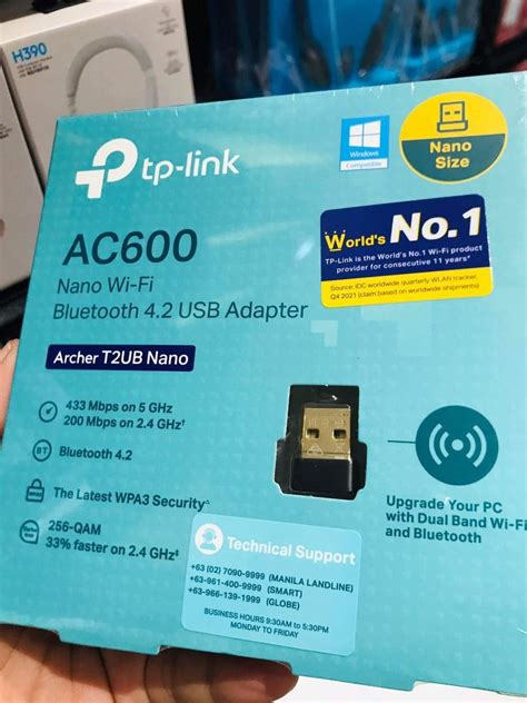 Tp Link Archer T Ub Nano Wifi Bluetooth Usb Adapter Computers Tech Parts Accessories