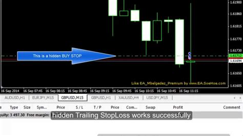 Hidden Pending Order And Hidden Trailing Stop For All Broker Youtube