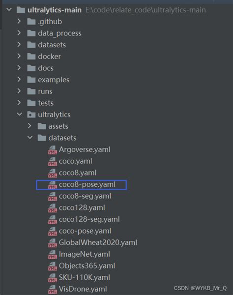 yolov8 pose关键点检测自制数据集