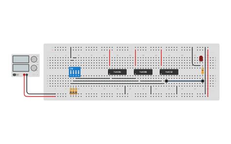 Circuit Design Circuiti Combinatori Tinkercad