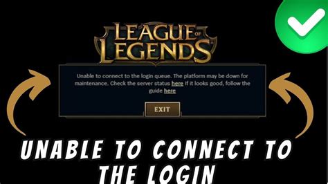 How To Fix Unable To Connect To Login Queue League Of Legends 2023