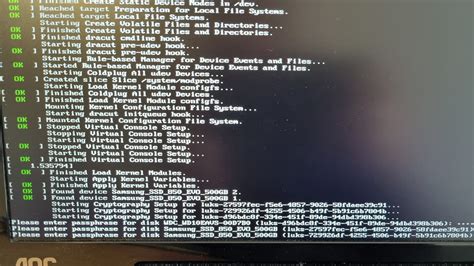 Auto Mount Of Luks Partition Kernel Boot Graphics And Hardware Endeavouros