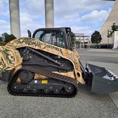 CNH Designs Special Edition CASE Compact Track Loader Inspired By Metallica Frontman James Hetfield