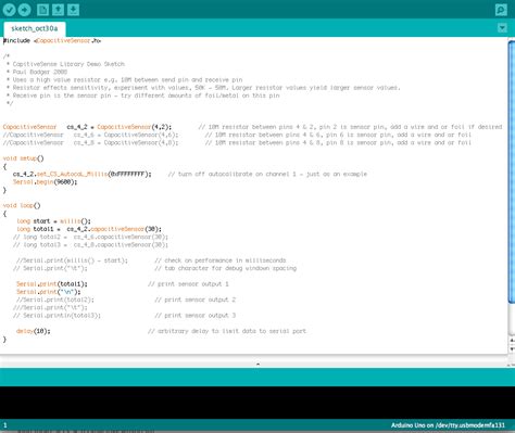 Arduino Sketch Code Joeywalkerclassnotes