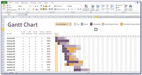Gantt Chart Construction Template Excel Db Excel Com Gantt Chart