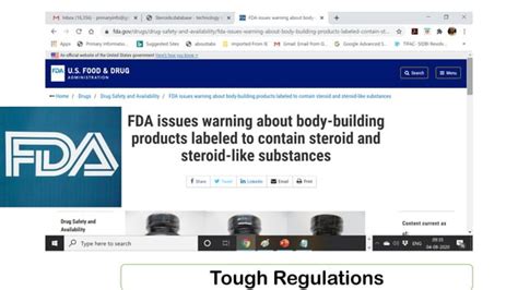 Steroids Project Database Ppt