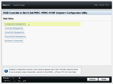 Poweredge How To Create A Virtual Disk On A Dell Raid Controller