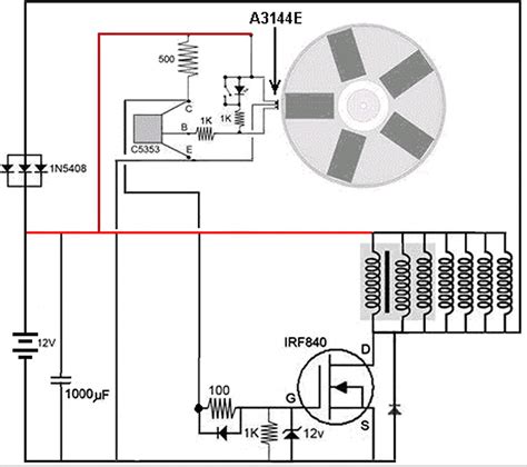 Hall Sensor Setup More Info And Pics General Electronics Arduino