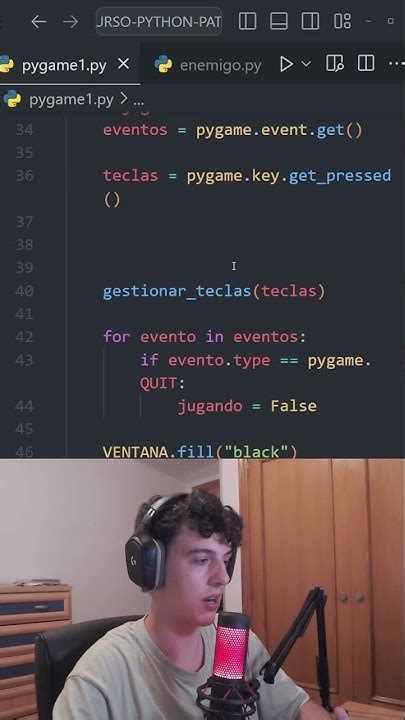 Día 4 Videojuego Con Python Pygame Python Shorts Youtube