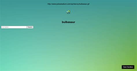 React Pokemon App Codesandbox