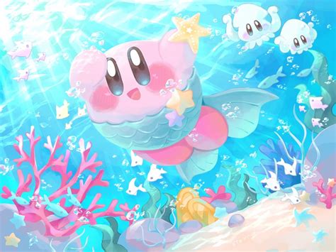 Kirby And Squishy Kirby Drawn By Sternsterndream Danbooru