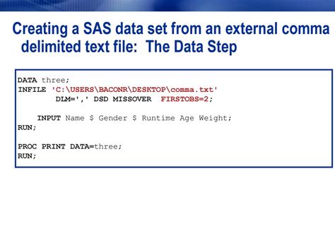 Introduction To Sas® Ppt Download