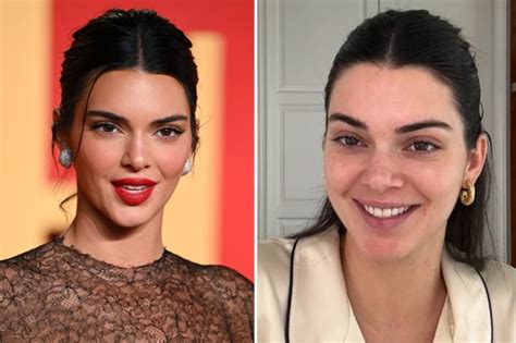Kendall Jenner Puts Her Real Skin On Display With Wrinkles And